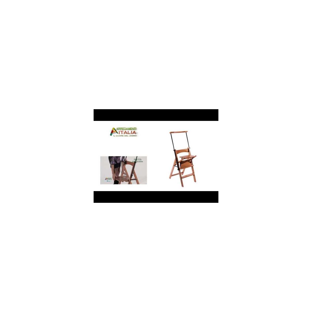 Eletta cherry wood Ladder-chair | ARIT E-Commerce